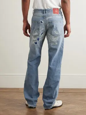 424 Straight-leg Distressed Jeans