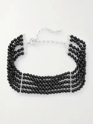 SOPHIE BUHAI Lillian Onyx Choker