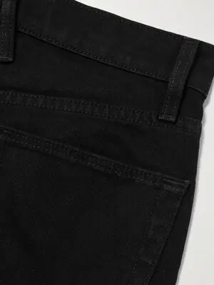 SLVRLAKE London High-rise Straight-leg Jeans - Black