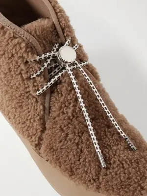 Le Monde Beryl Desert Shearling Ankle Boots - Neutrals