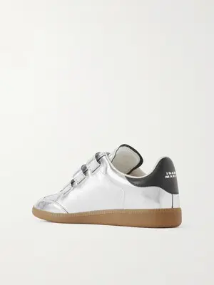 Isabel Marant Beth Metallic Leather Sneakers