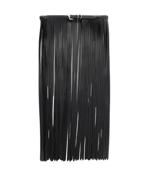 DEHANCHE Fringed Leather Belt