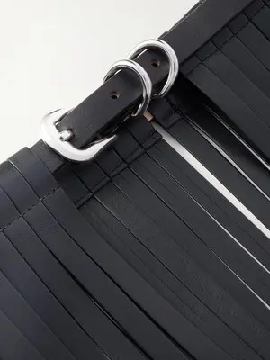 DEHANCHE Fringed Leather Belt
