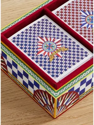 Dolce & Gabbana Printed Playing Card Set