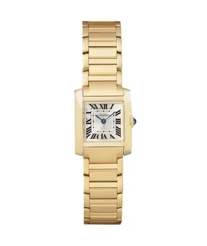 CARTIER Tank Française Small 18-karat Watch - Gold