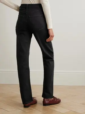 AGOLDE 90s Pinch Waist High-rise Straight-leg Jeans - Black