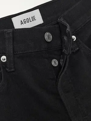 AGOLDE 90s Pinch Waist High-rise Straight-leg Jeans - Black