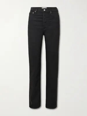 AGOLDE 90s Pinch Waist High-rise Straight-leg Jeans - Black