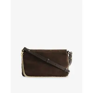 Zadig&Voltaire Rocky Ii Suede Cross-body Bag - Wood