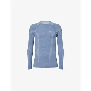 Falke Tech Long Sleeve Stretch-wool Blend Top