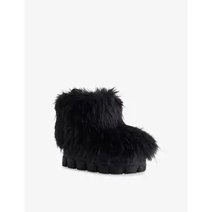 Goldbergh Sofie Low Faux-fur Snow Boots - 9000 Black