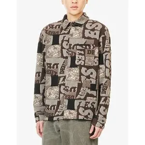 LES DEUX Kaleb Patchwork Jacquard Overshirt