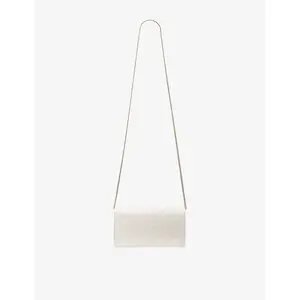 JIMMY CHOO Emmie Lace Clutch Bag - Ivory/light Gold