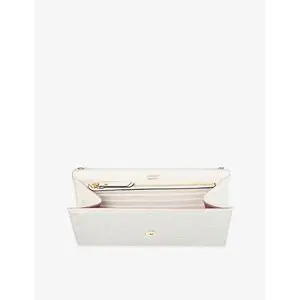 JIMMY CHOO Emmie Lace Clutch Bag - Ivory/light Gold