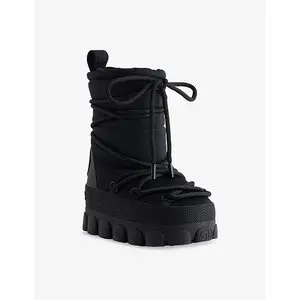 Goldbergh Frederica Woven Snow Boots - 9000 Black