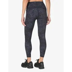 Sweaty Betty Power Reflective Gym Leggings - Black Reflective