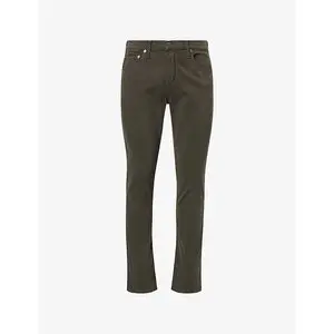 Citizens Of Humanity London Slim-fit Stretch-cotton Blend Trousers - Field