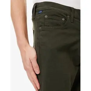 Citizens Of Humanity London Slim-fit Stretch-cotton Blend Trousers - Field