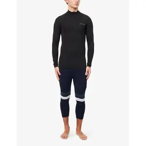 Falke Tech Quarter-zip Stretch-wool Blend Top