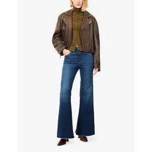 Paige Marlow Flared-leg Denim Jeans