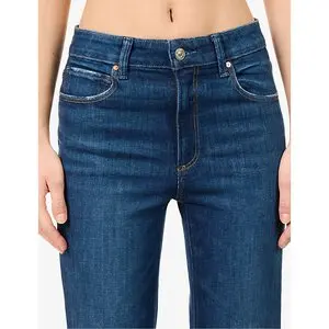 Paige Marlow Flared-leg Denim Jeans