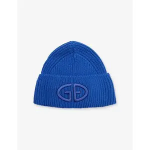 Goldbergh Logo-embroidered Knitted Beanie - 5634 Dazzling Blue