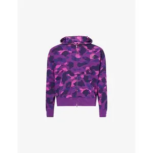 A BATHING APE Camouflage-print Cotton Hoody