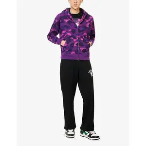 A BATHING APE Camouflage-print Cotton Hoody