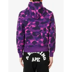 A BATHING APE Camouflage-print Cotton Hoody