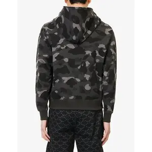 A BATHING APE Camouflage-print Cotton Hoody