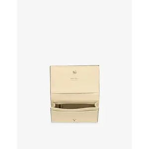 JIMMY CHOO Curve Nello Quilted Leather Cardholder