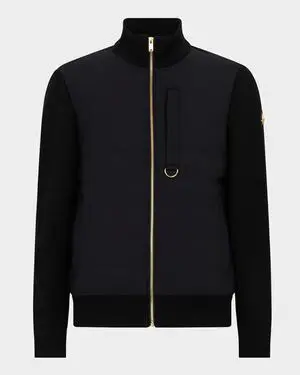 Moose Knuckles Kamet Hybrid Jacket - Black/blac