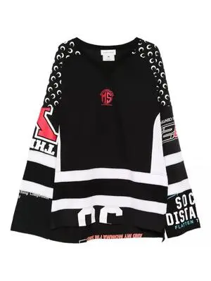 MARINE SERRE Graphic Long-sleeve T-shirt