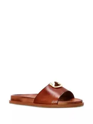 KOTRIS SANDALS Leather Flat Sandals