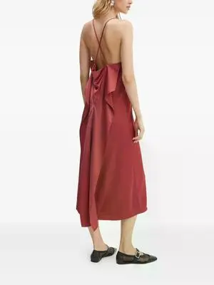 Stine Goya V-neck Ruffled Dress