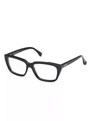 Max Mara Square-frame Glasses - Black