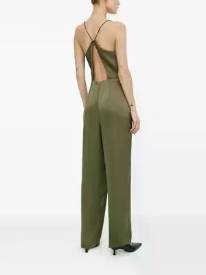 SAMSOE SAMSOE Square-neck Open-back Jumpsuit