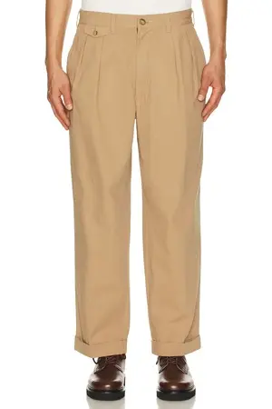 Beams Button Detailed Pants For Men