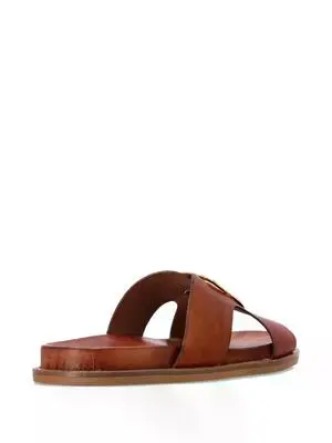 KOTRIS SANDALS Leather Embellished Sandals