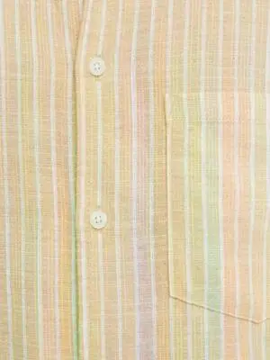SAMSOE SAMSOE Striped-pattern Chest-pocket Shirt