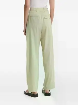 SAMSOE SAMSOE Front-pleat Straight Trousers
