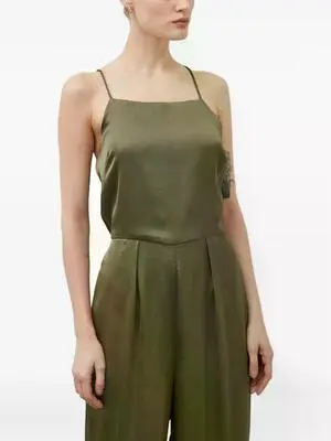 SAMSOE SAMSOE Square-neck Open-back Jumpsuit