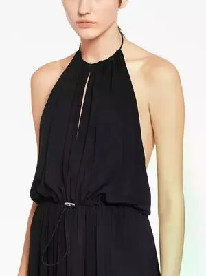 Miu Miu Organzine Halterneck Dress