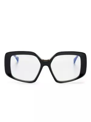 Max Mara Oversize-frame Glasses - Black