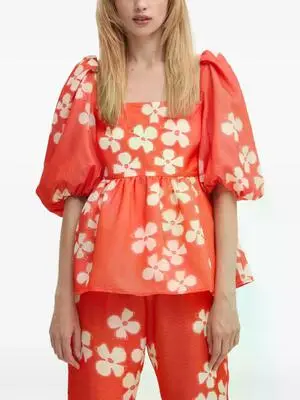 Stine Goya Floral Peplum Blouse