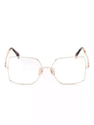 Max Mara Square Frame Glasses - Pink