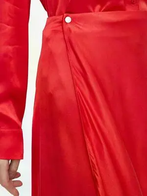 SAMSOE SAMSOE Asymmetrical-hem Skirt
