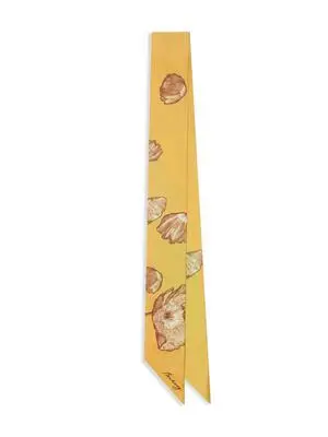 Burberry Poppy Scarf - Yellow