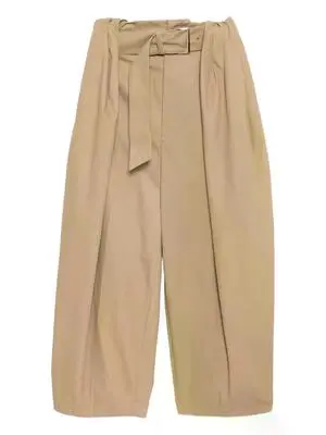 Toga Wide-leg Belted Trousers