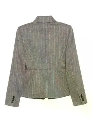 Erdem Striped Single-breasted Blazer